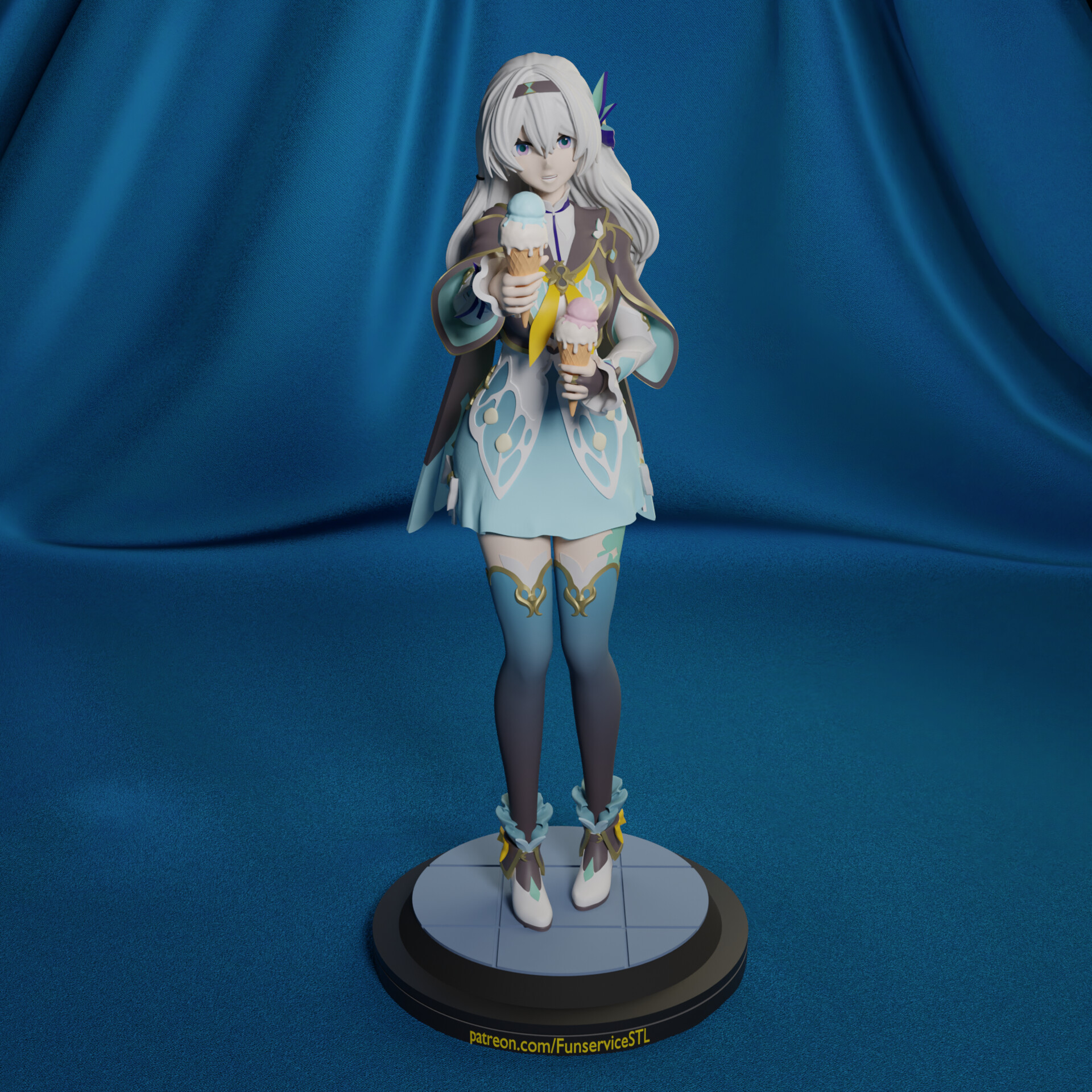 ArtStation - Firefly from Honkai Star Rail for 3d print