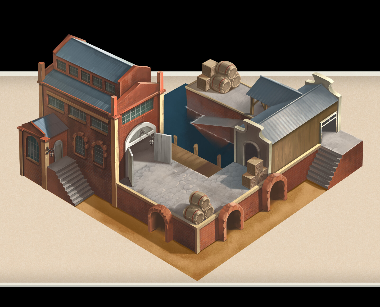 ArtStation - Warehouse ConceptArt