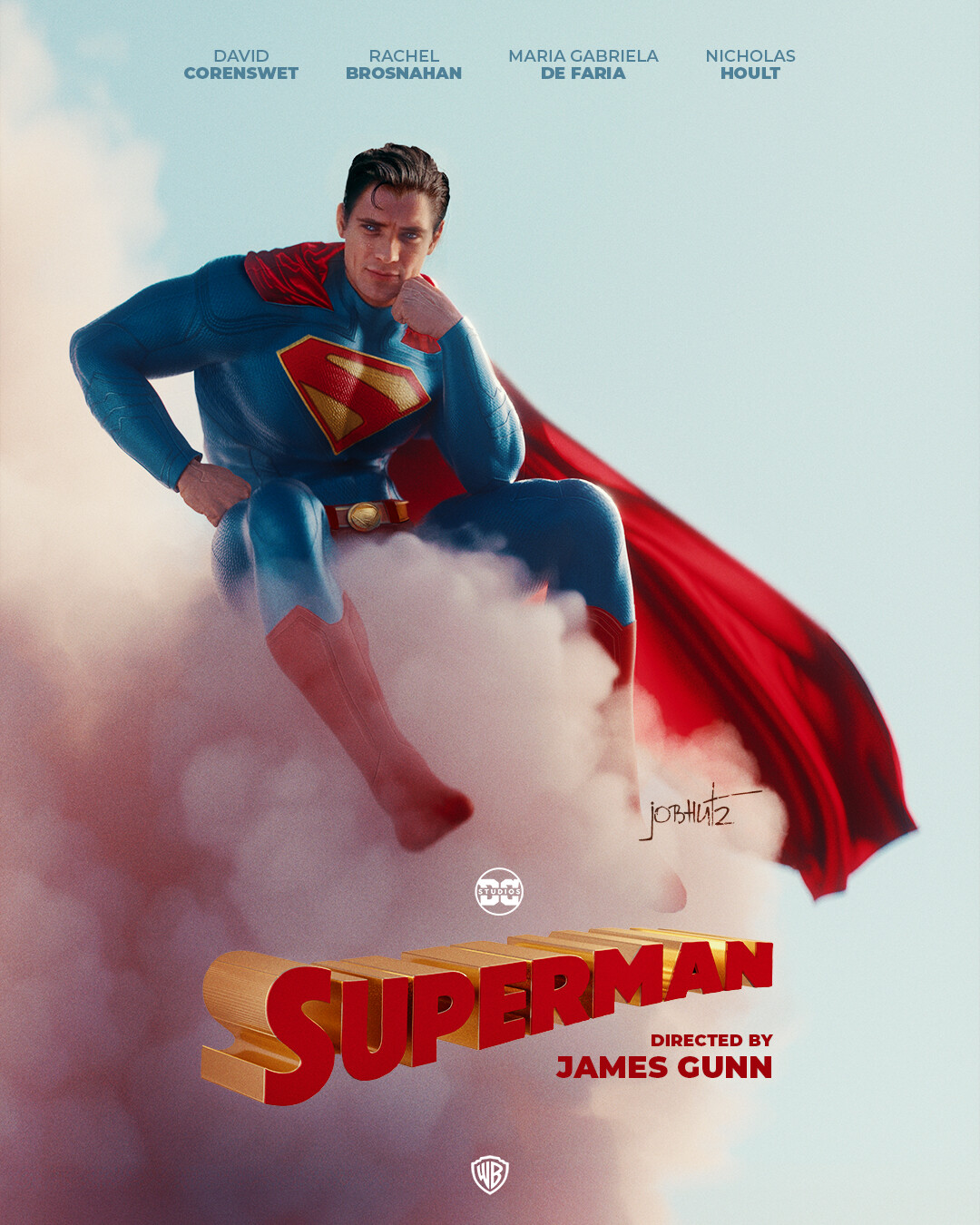 ArtStation - James Gunn's Superman Fan Poster by Jobhutz