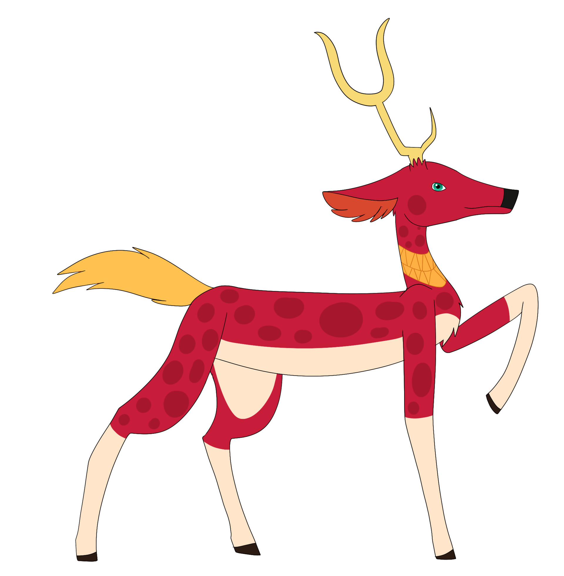 ArtStation - Rayo as Veloz Ciervo