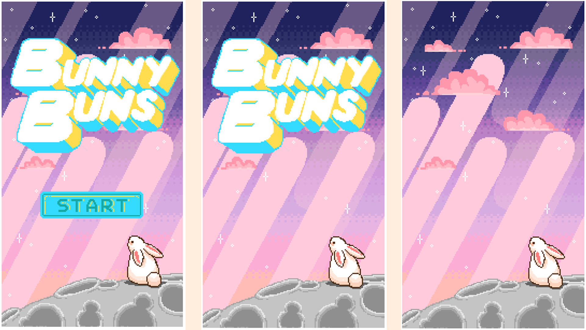 ArtStation - Bunny Buns Title Screen