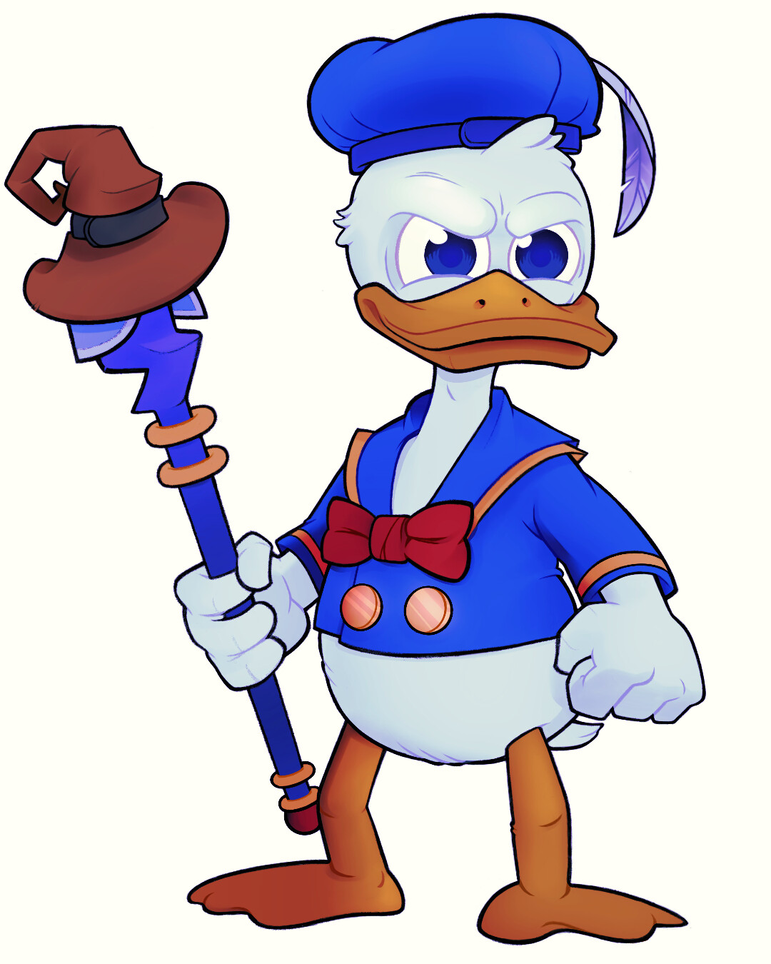 ArtStation - Donald Duck from Kingdom Hearts