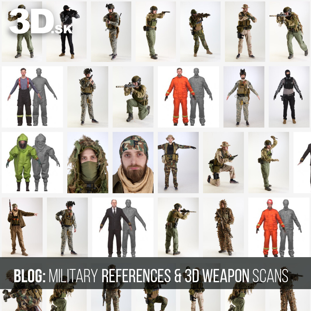 3D.SK - Revolutionizing Military Asset Creation with Advanced Body ...