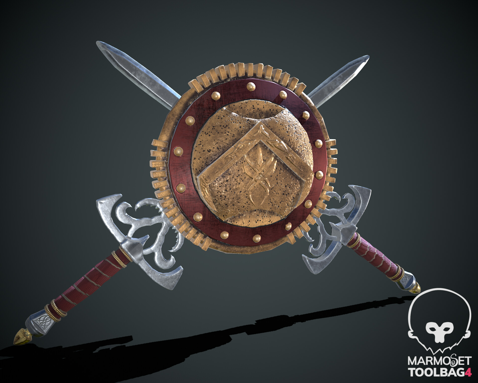 ArtStation - Shield & Sword