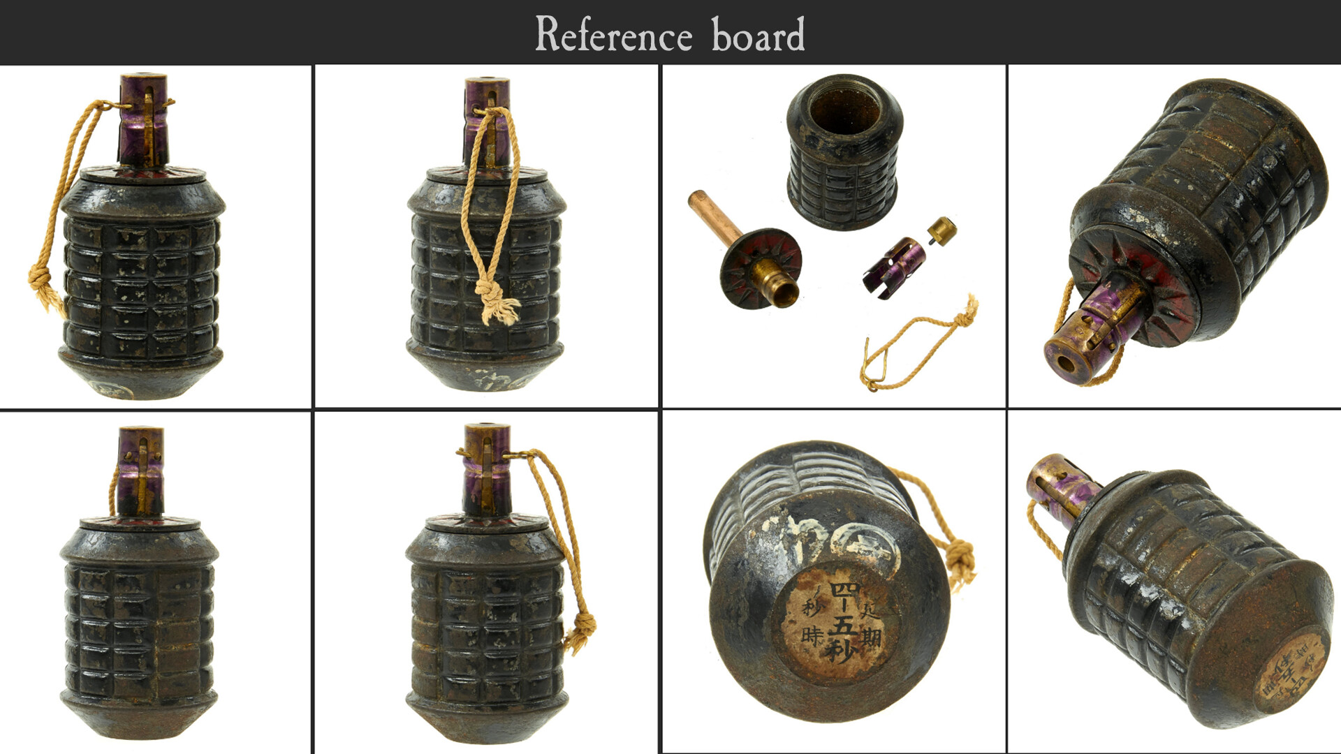 Venomous Mouse - Japanese Hand Grenade Type 97 3D Model