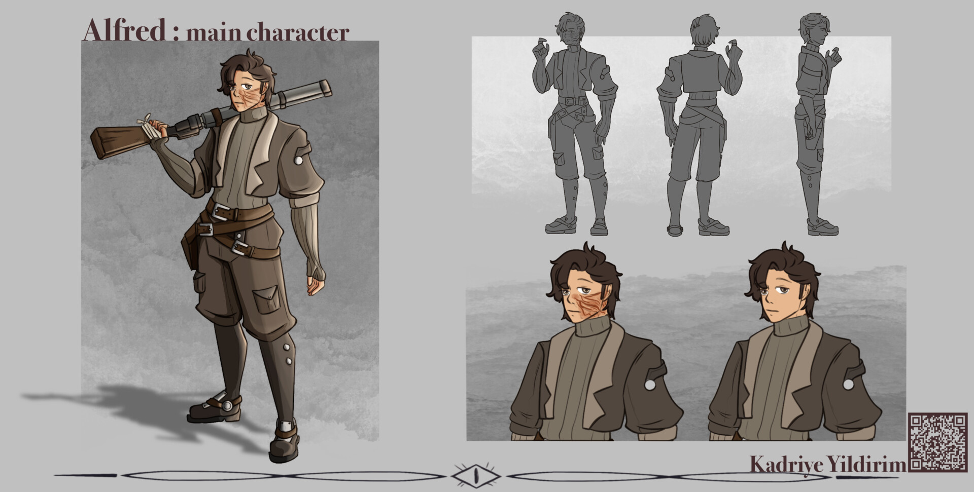 ArtStation - Alfred: main character