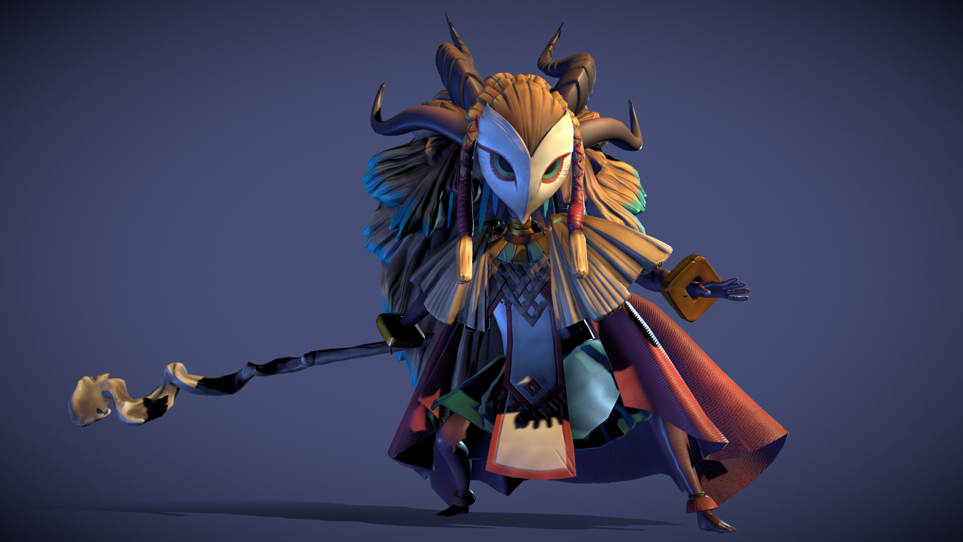 ArtStation - Tribal character