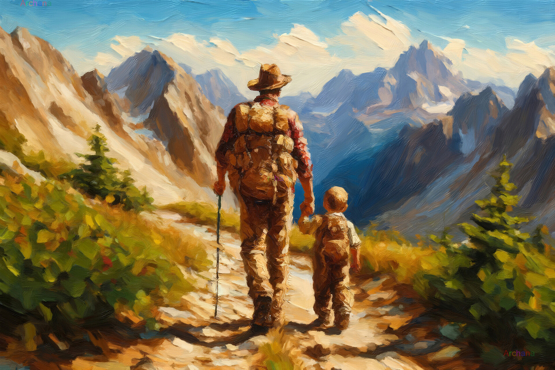 ArtStation - 🌟 "Guiding Strength" - A Masterpiece of Adventure and ...