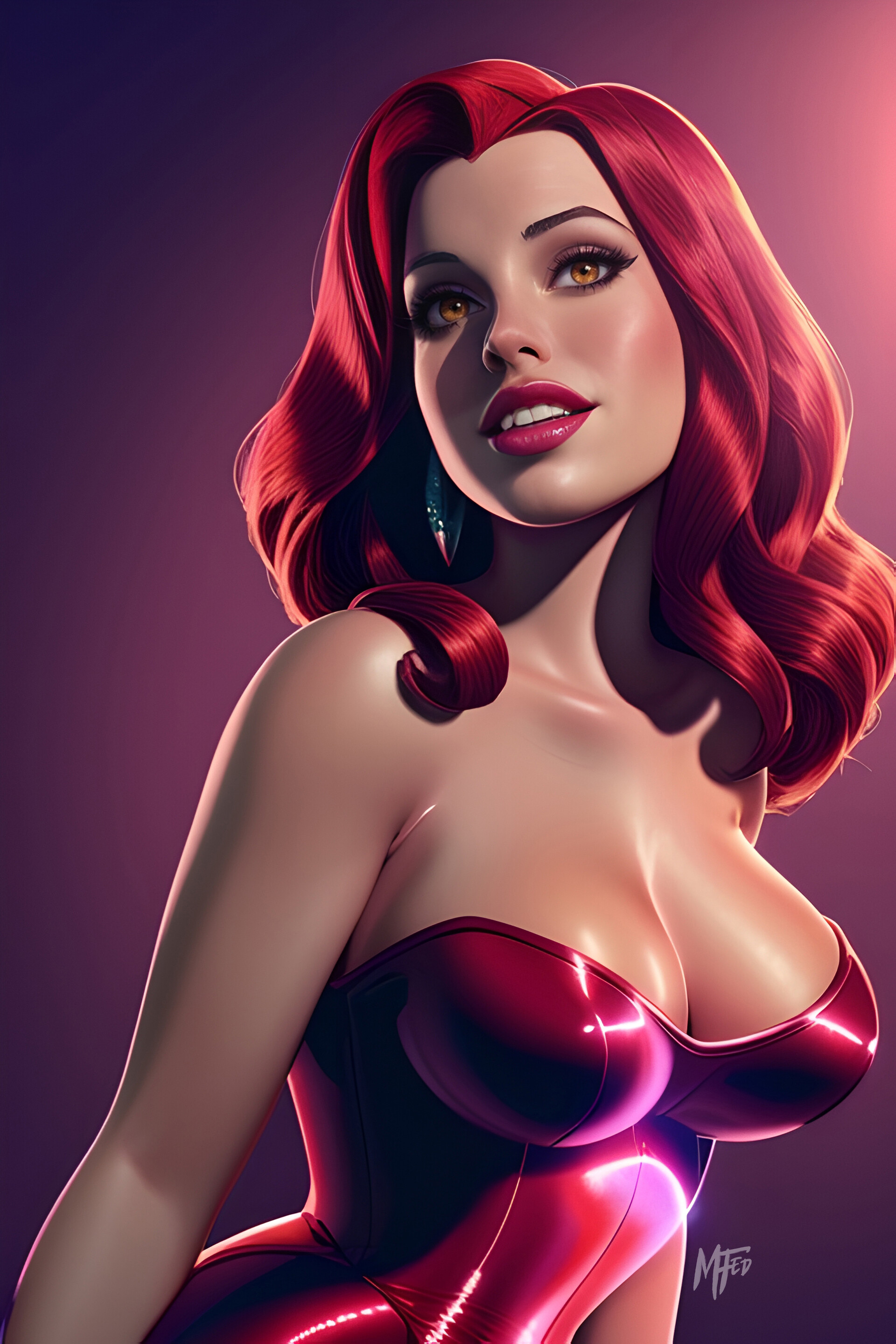 ArtStation - JESSICA RABBIT
