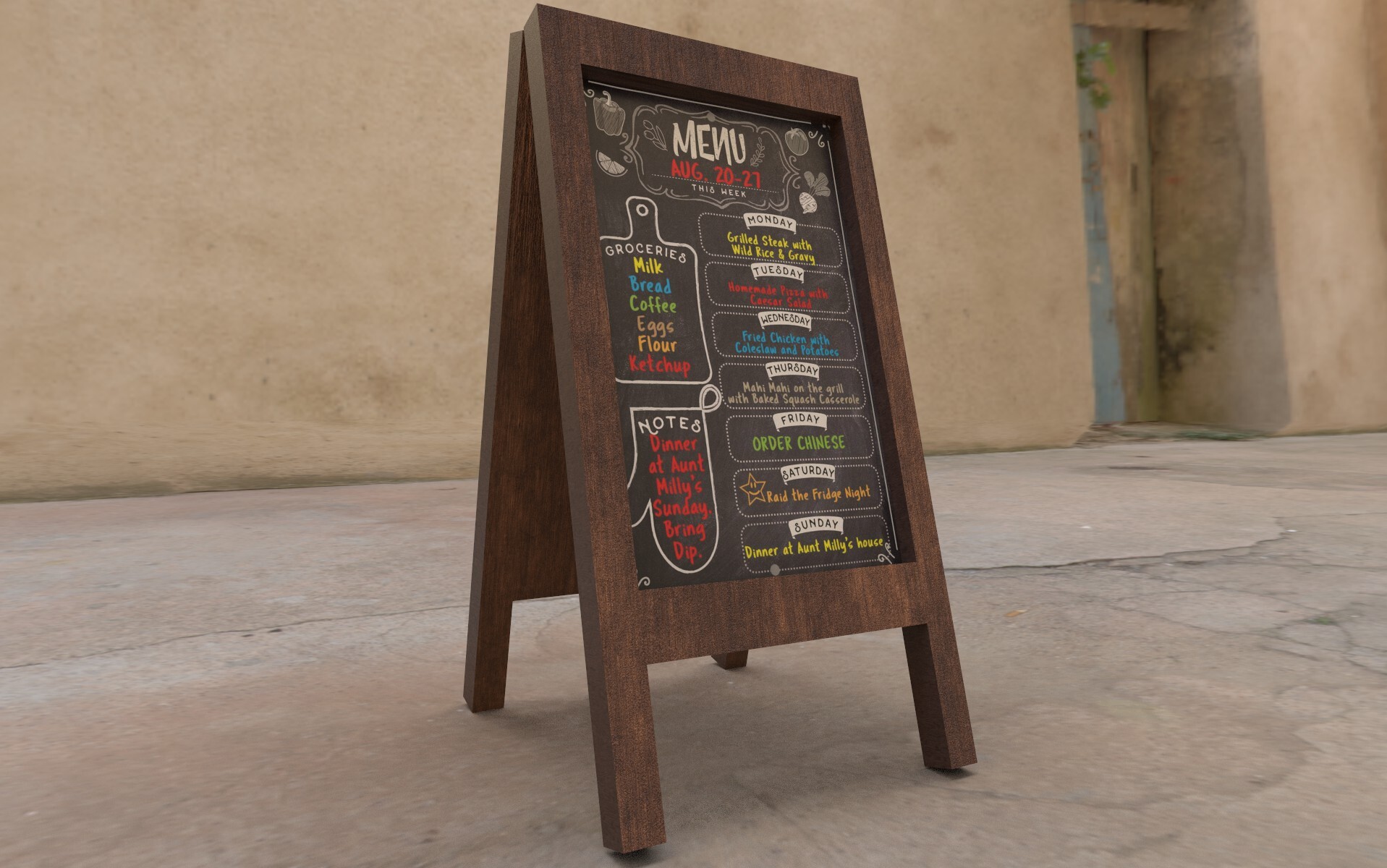 ArtStation - cafe menu~