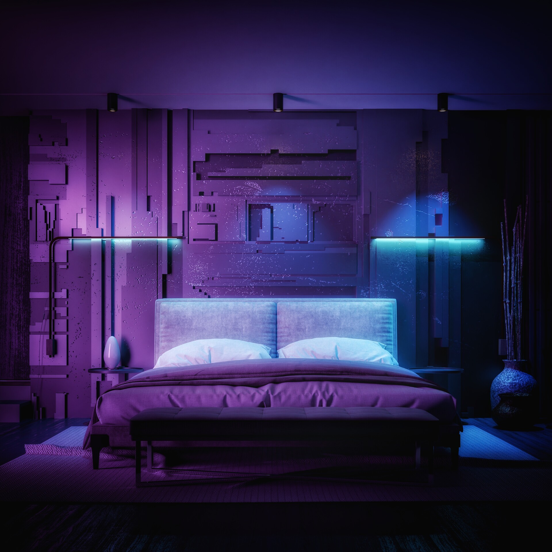 ArtStation - Cyber interior