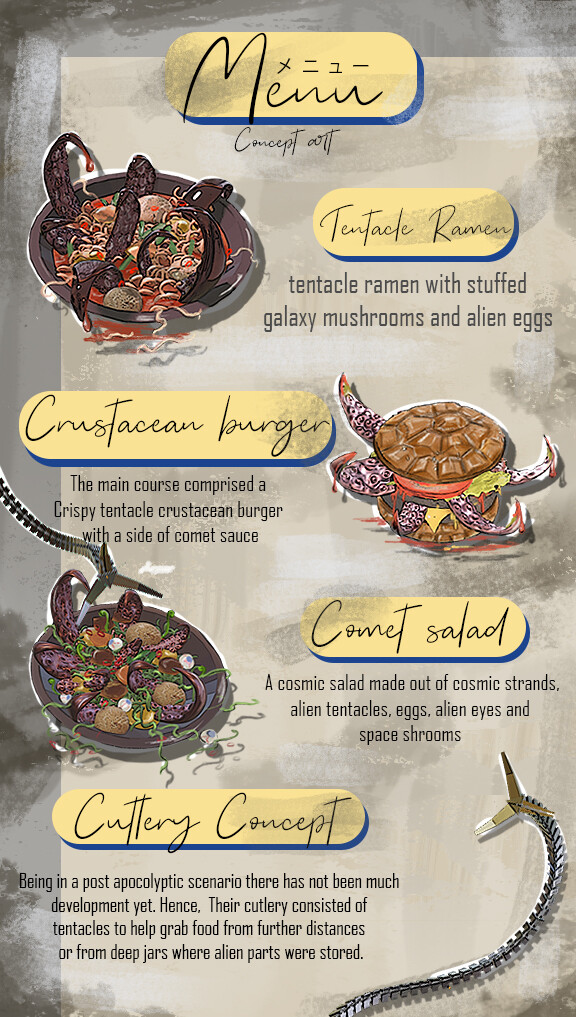 ArtStation - Alien Dinner