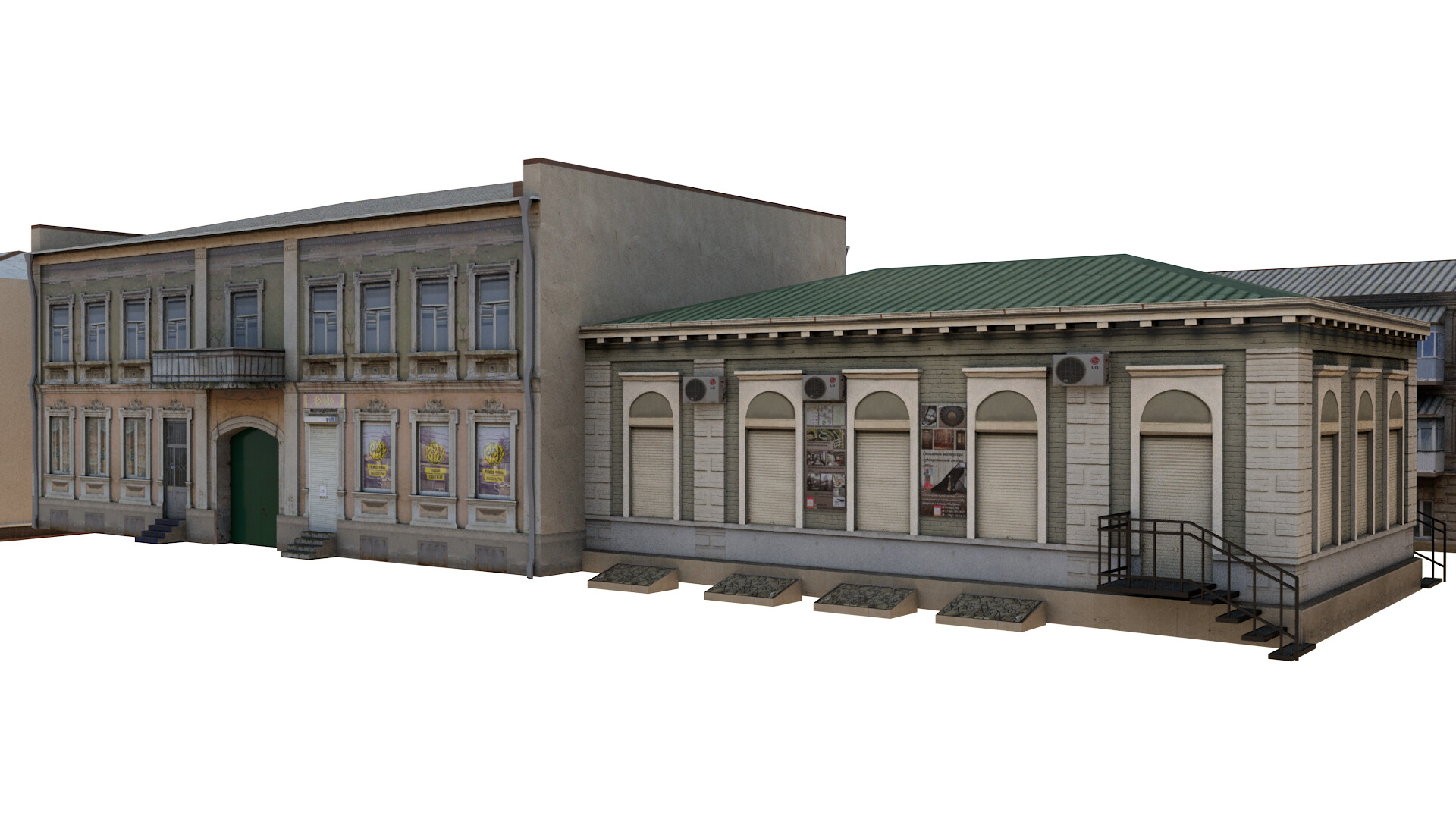 ArtStation - A selection of different building models 1