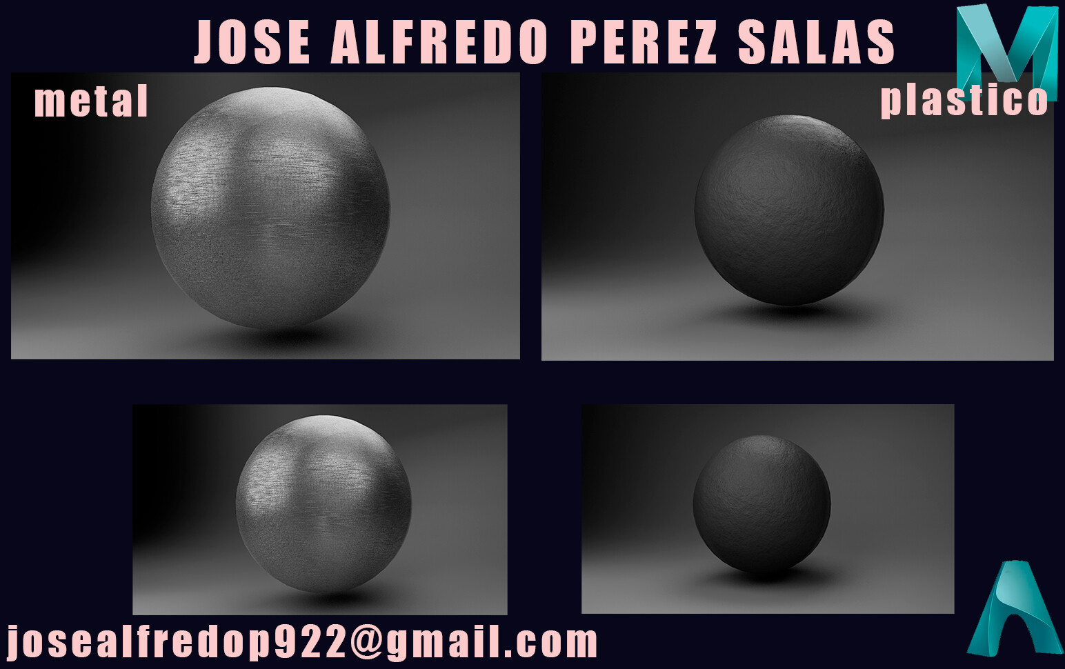 ArtStation - practica de materiales en hyper shape