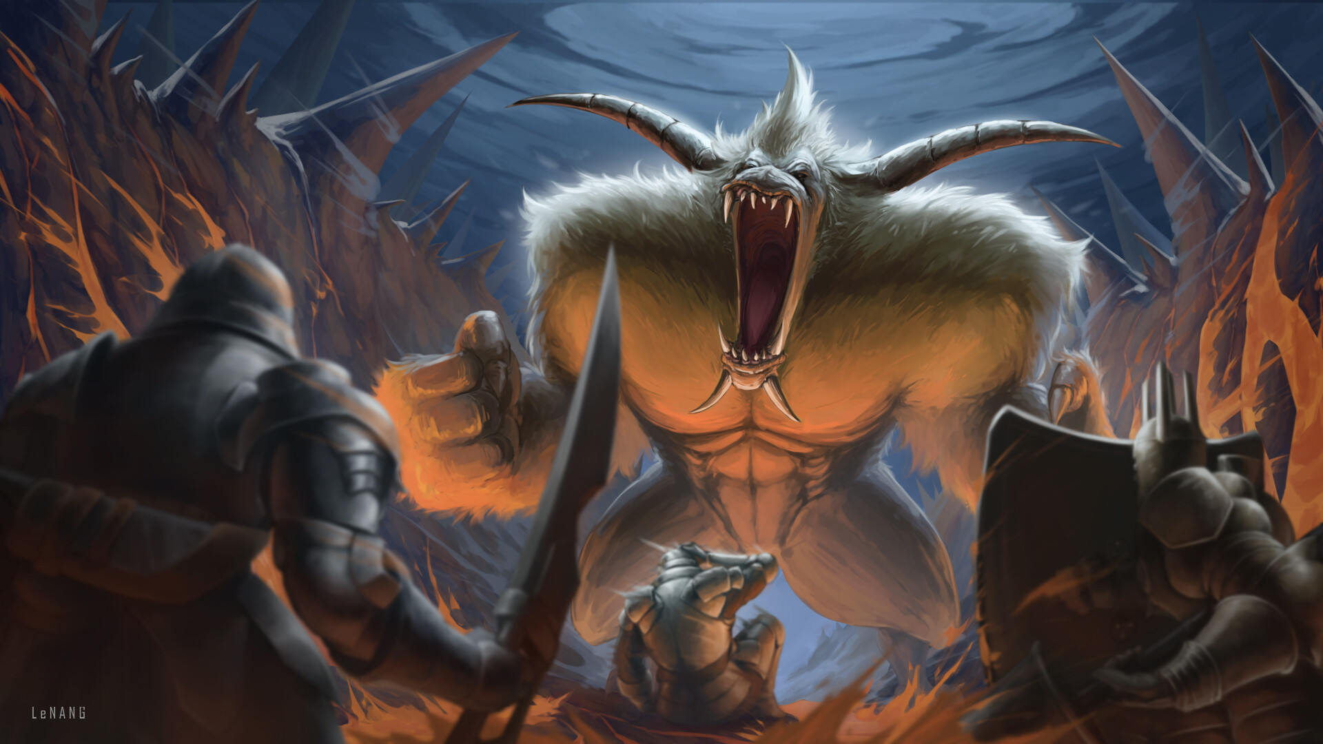 ArtStation - Rajang Fanart