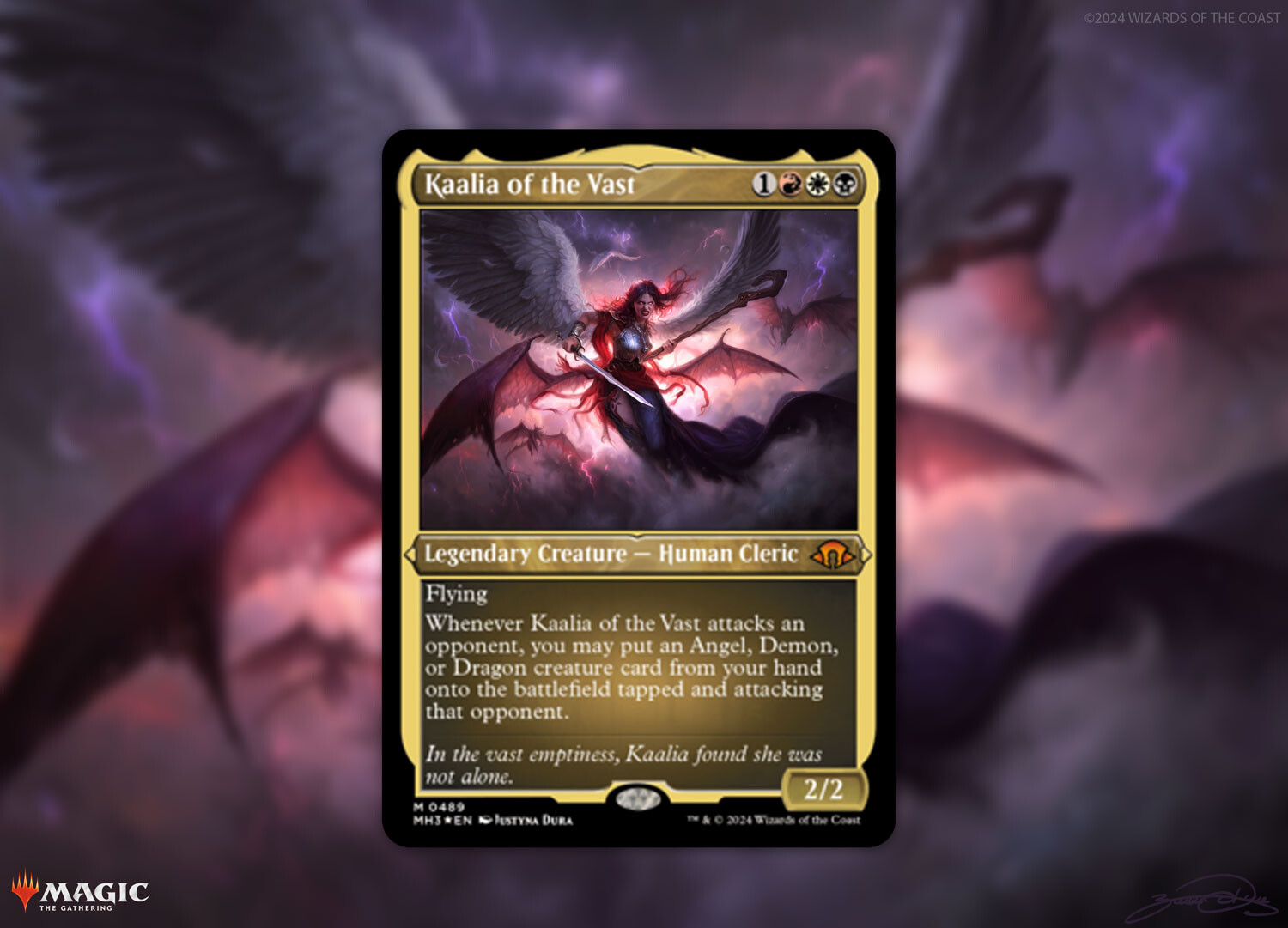 Justyna Dura - Magic: the Gathering - Kaalia of the Vast