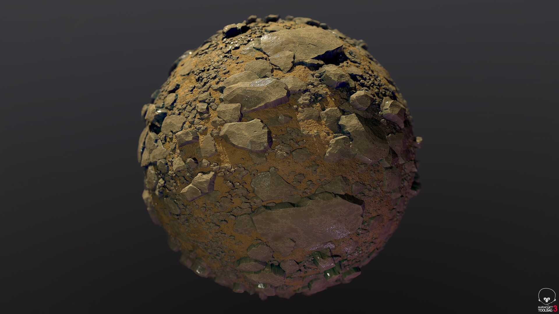 ArtStation - Stylized Stone Ground