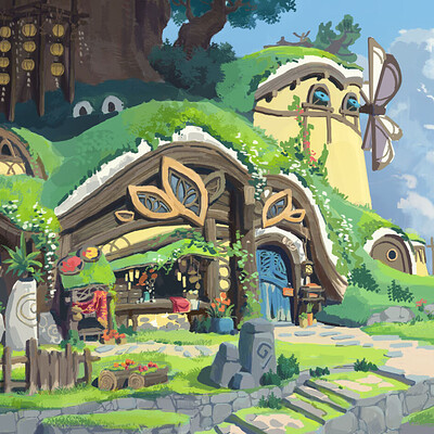 Pei-Gong场景概念&百昼艺术设计