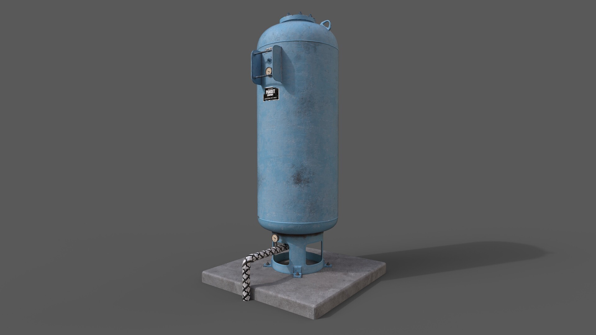 ArtStation - Air receiver compressor