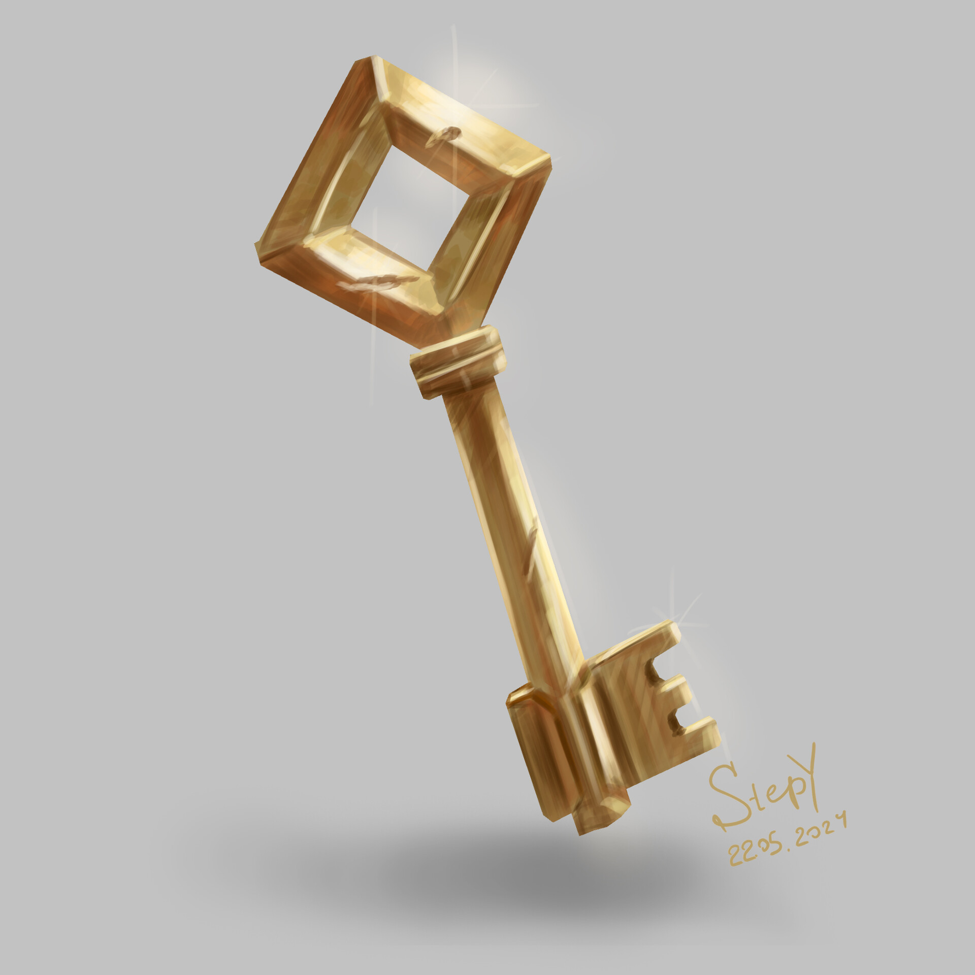 ArtStation - Golden key