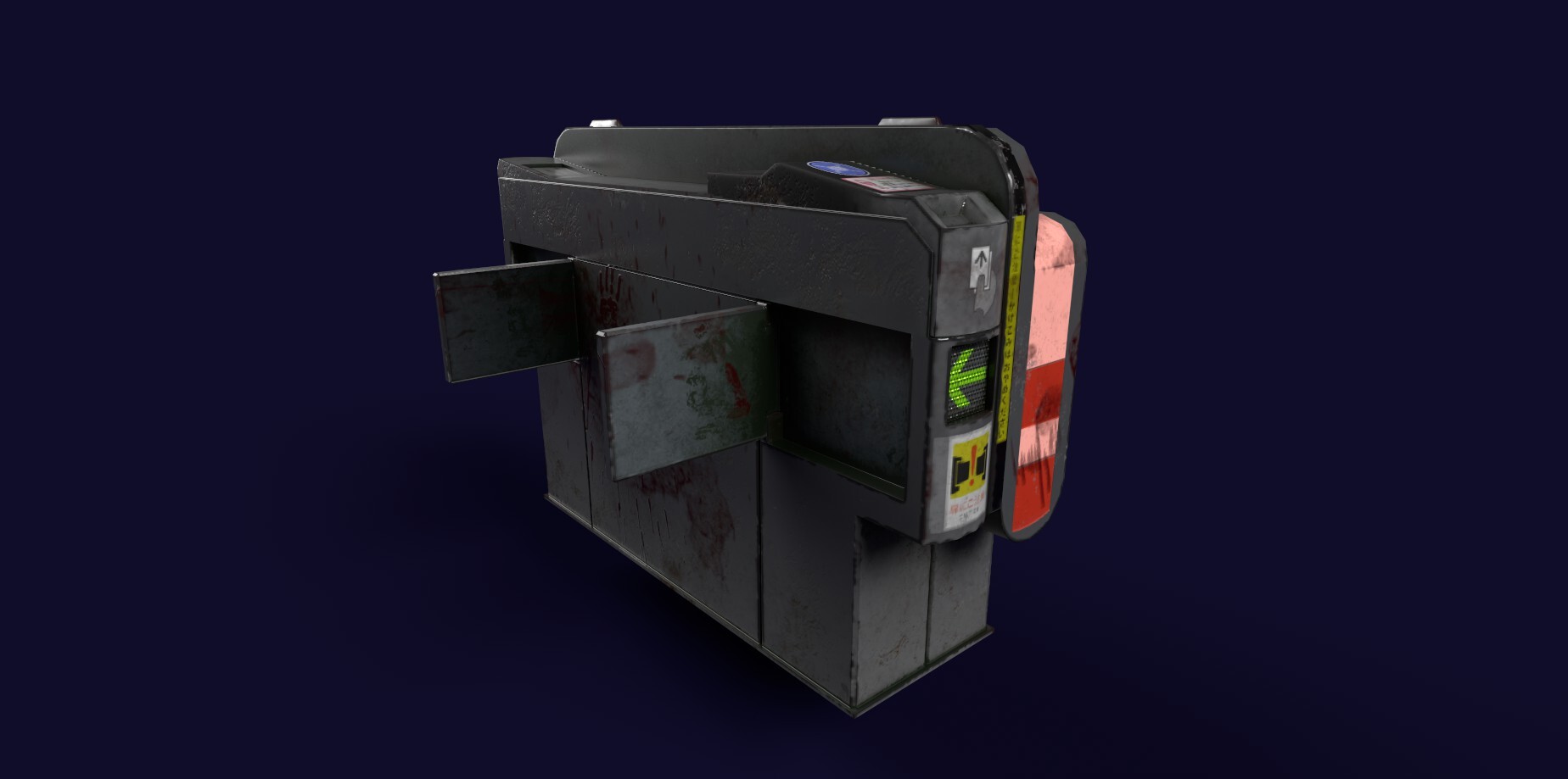 ArtStation - Ticketgate | Texture Work