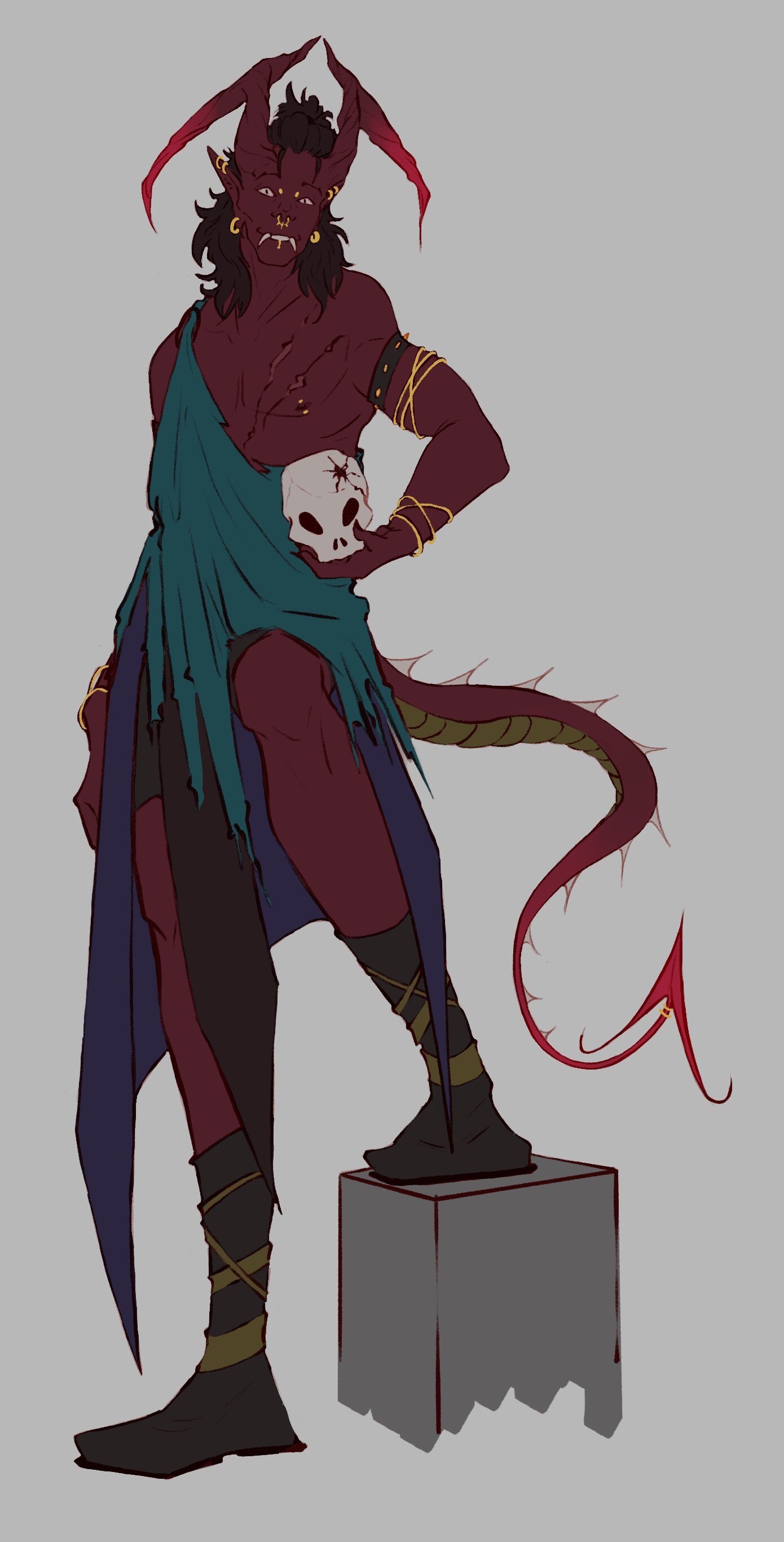 ArtStation - DnD Warlock