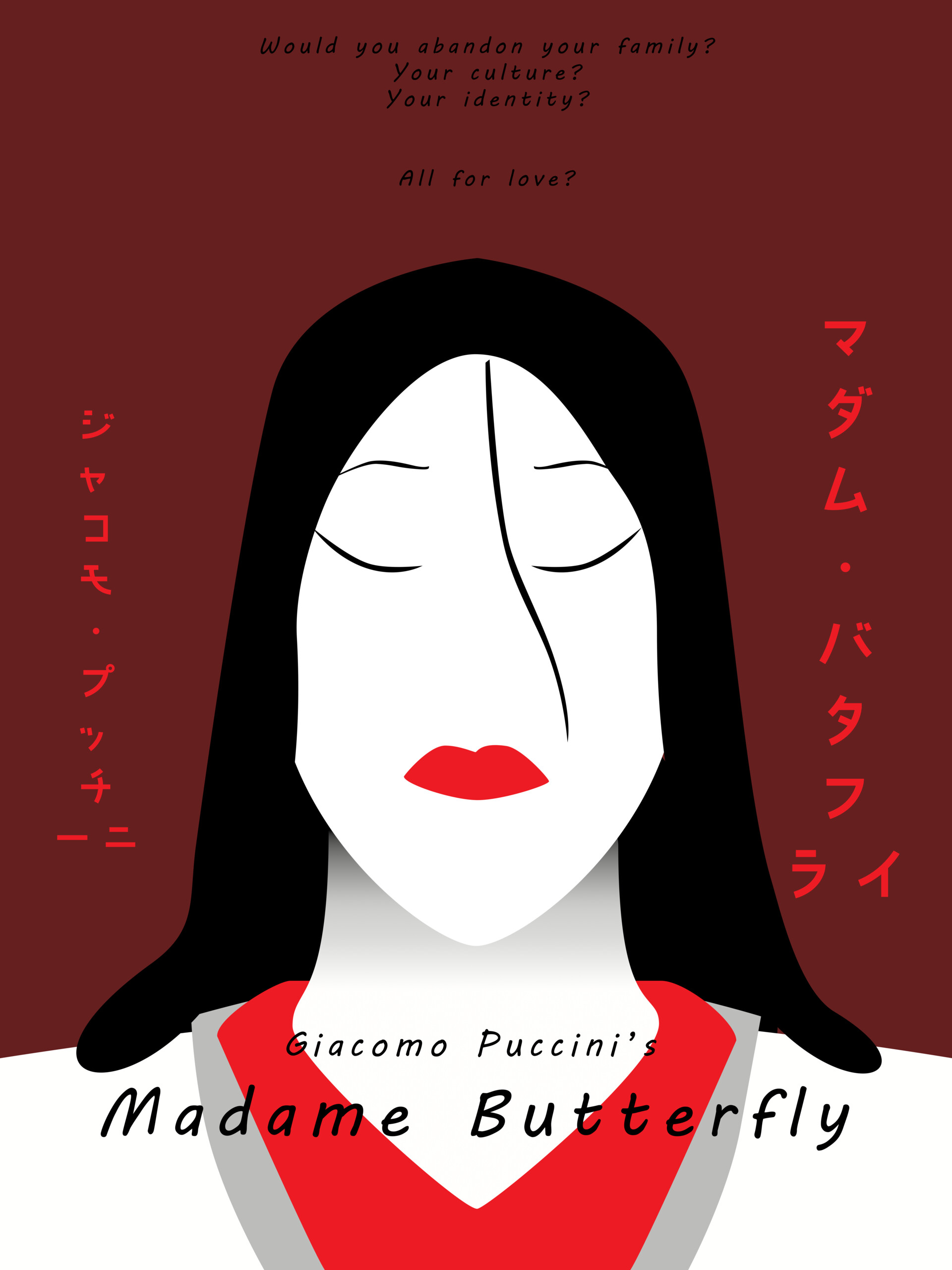 ArtStation - Giacomo Puccini's Madame Butterfly posters