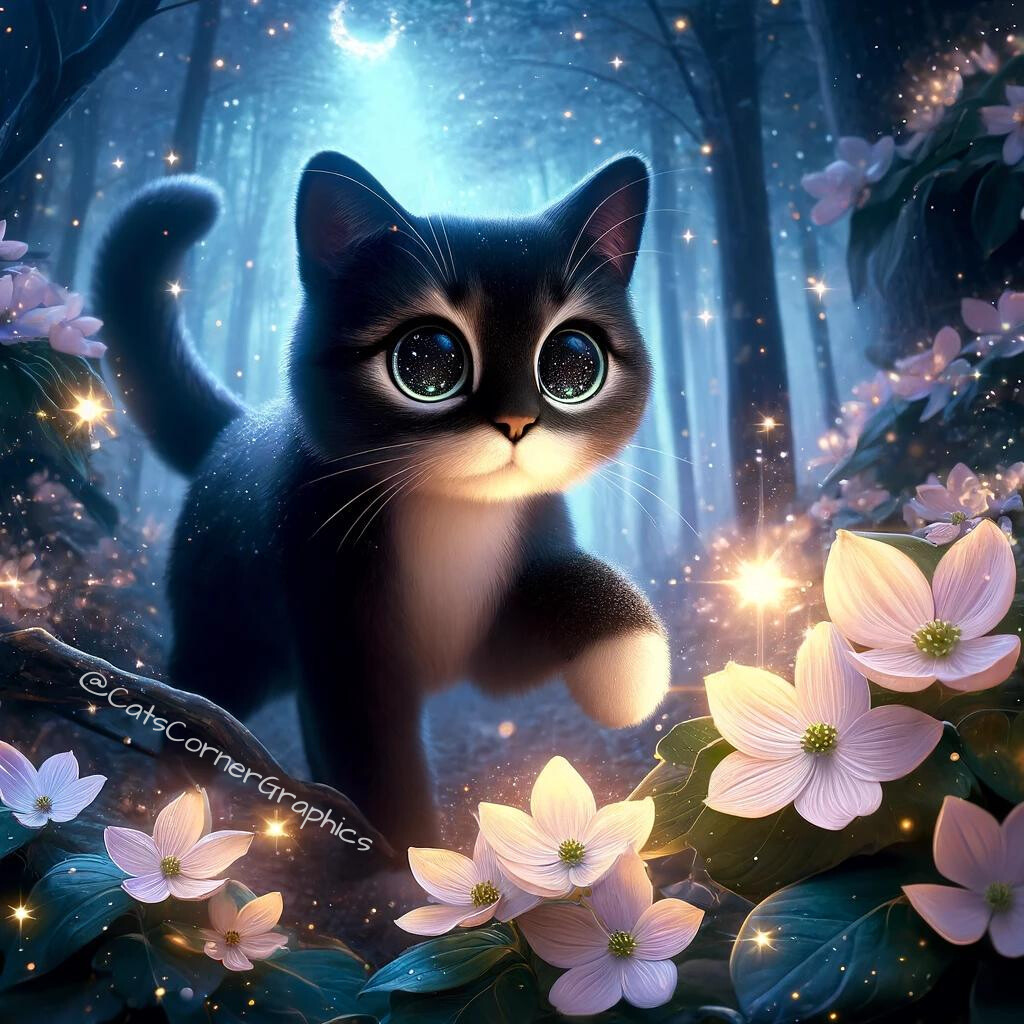 ArtStation - Bailey In The Dogwood Forest