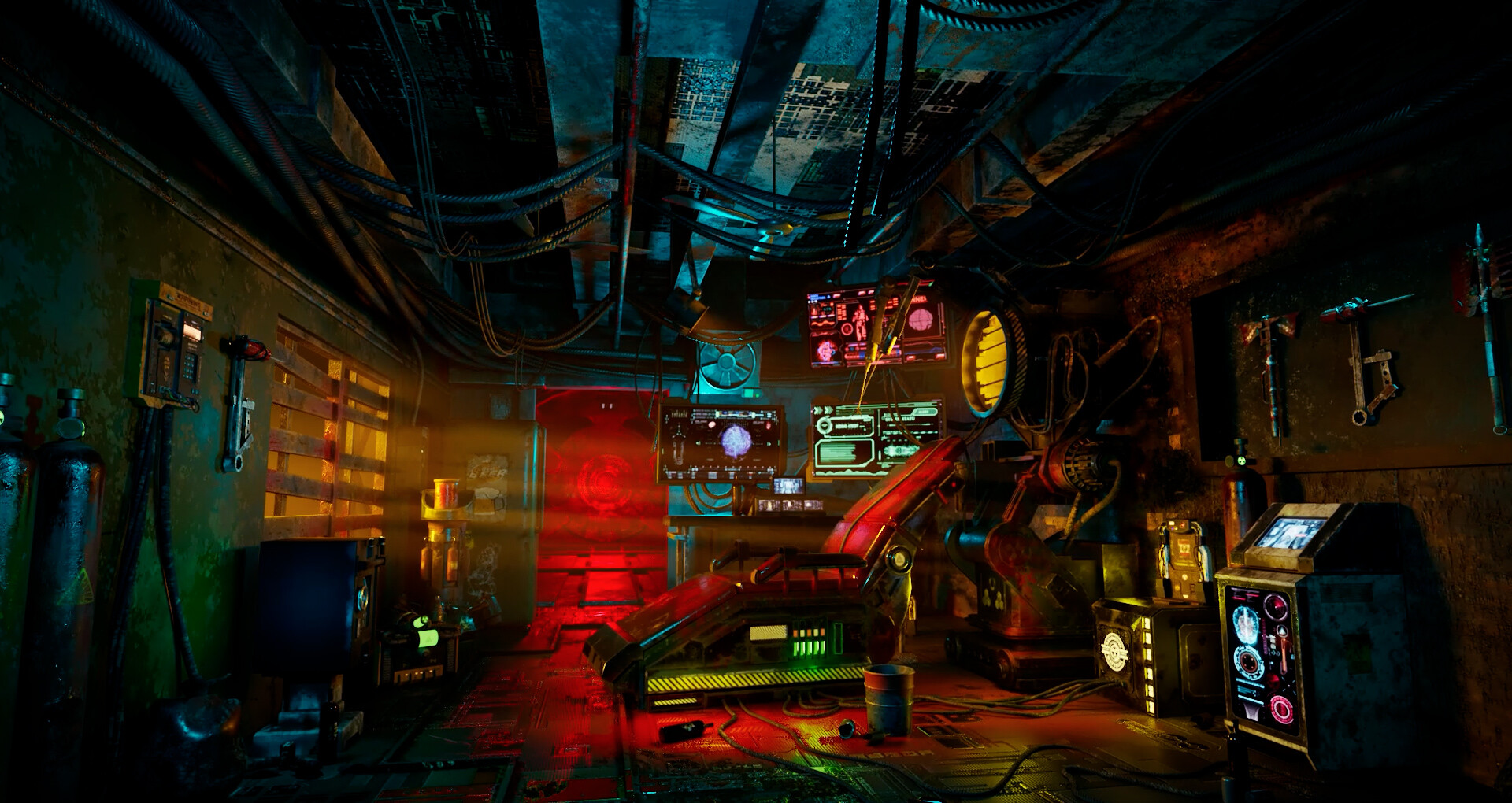 Harsh Acharya - SCI FI LABORATORY ENVIRONMENT
