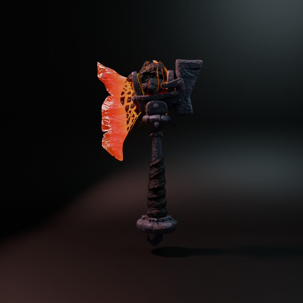 ArtStation - Lava Axe