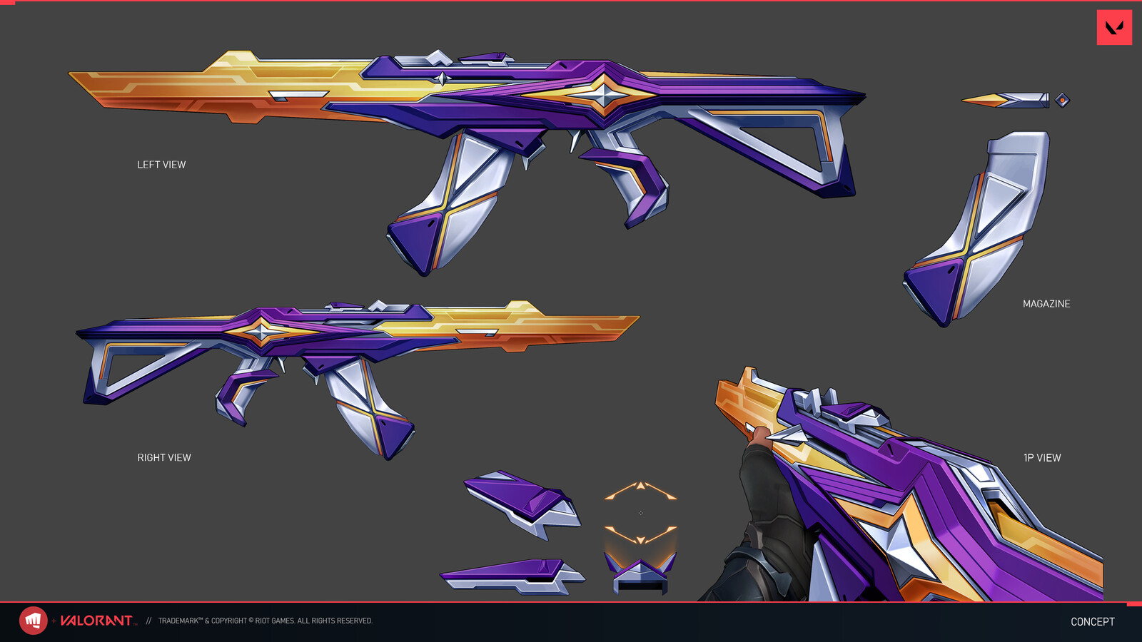 Pitt Lu - Valorant COMET Skin