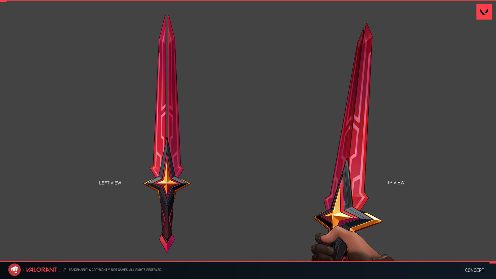 Pitt Lu - Valorant COMET Skin