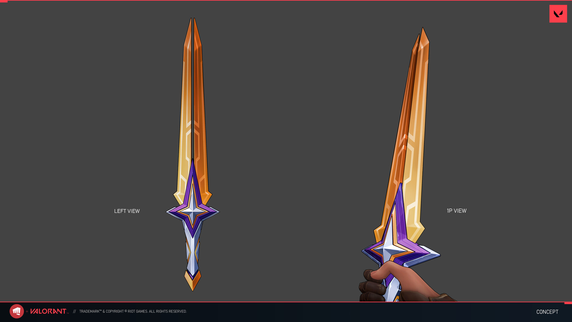 Pitt Lu - Valorant COMET Skin