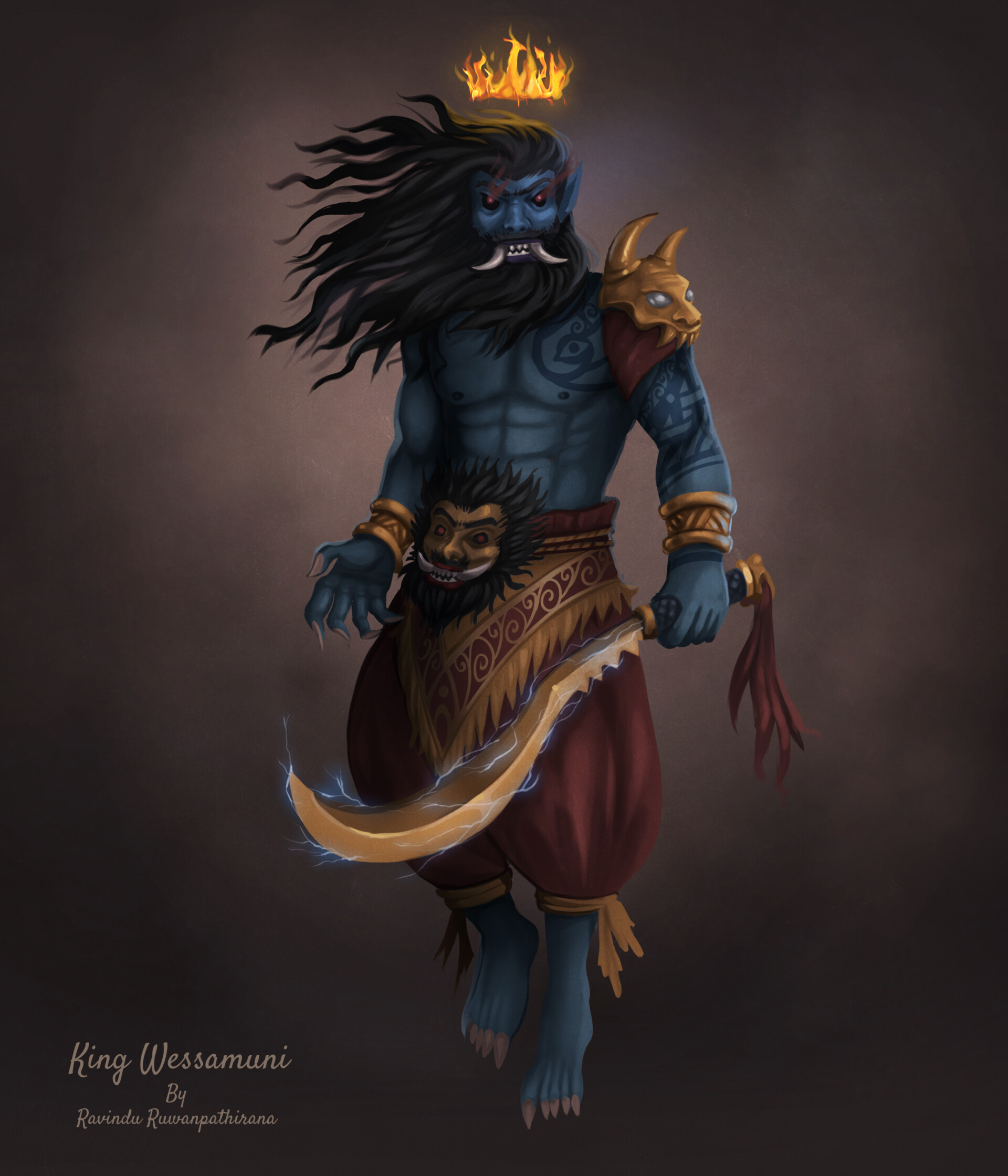 ArtStation - Yaksa Sabawa - Demon community