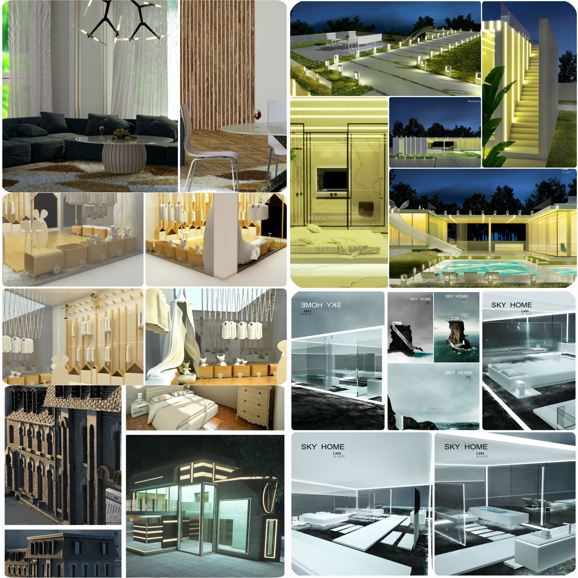 ArtStation - arch projects