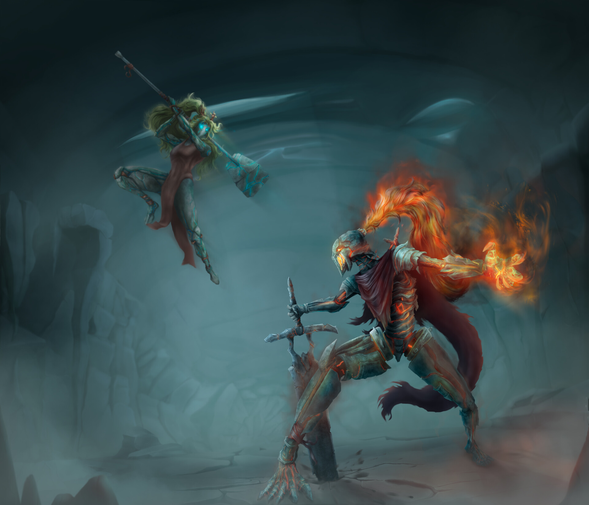 ArtStation - Epic battle