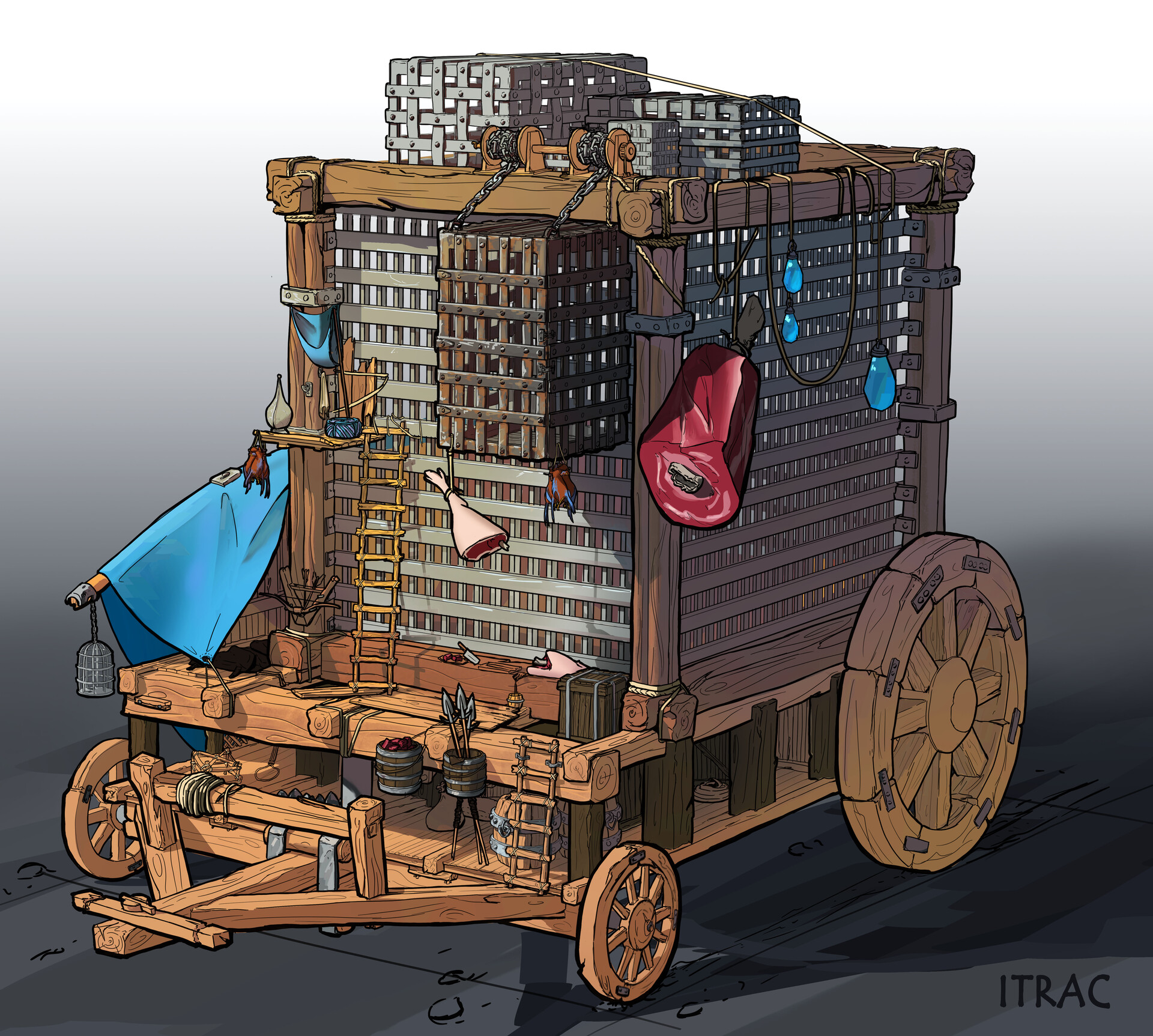 Kilian von Ohlen - Baridzala hunting carriage