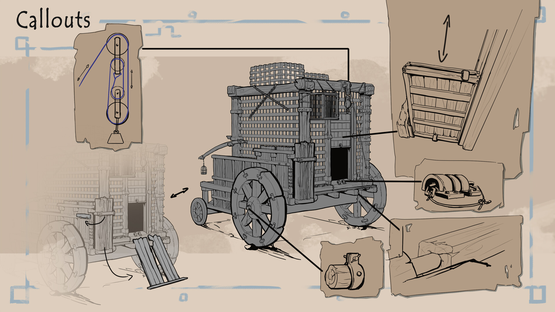 Kilian von Ohlen - Baridzala hunting carriage