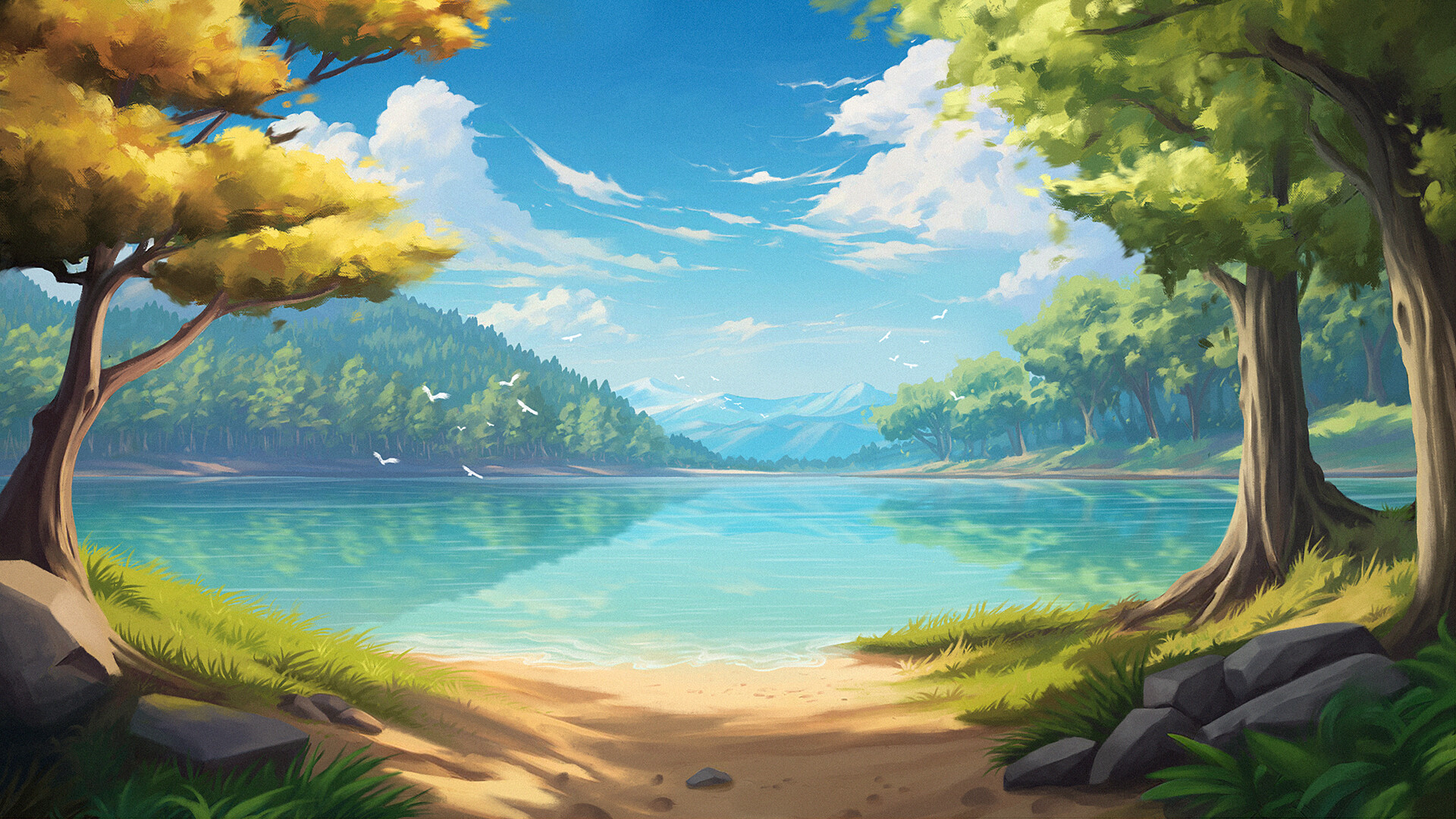 Dima Patsaraniuk - Lake in the forest