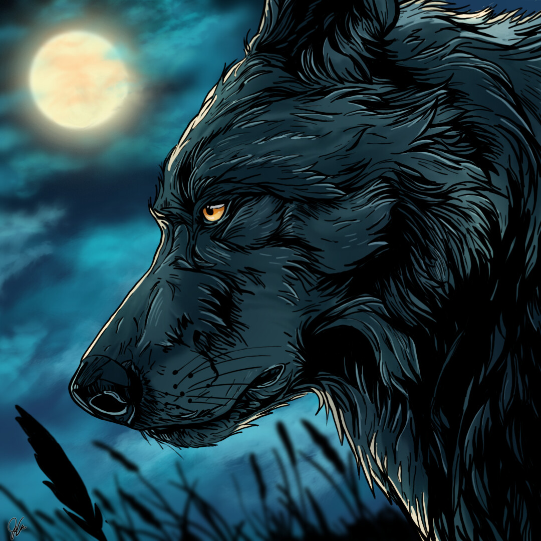 ArtStation - Wolf in Style