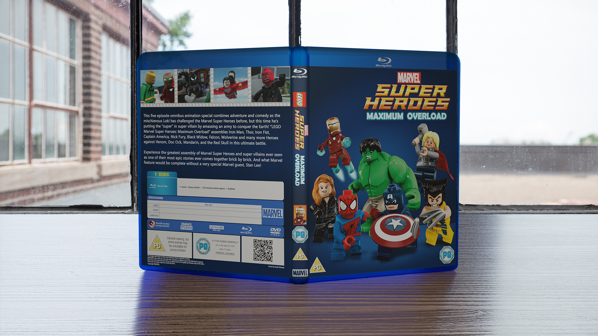 ArtStation - Lego Marvel Superheroes: Maximum Overload - Custom Blu-ray ...