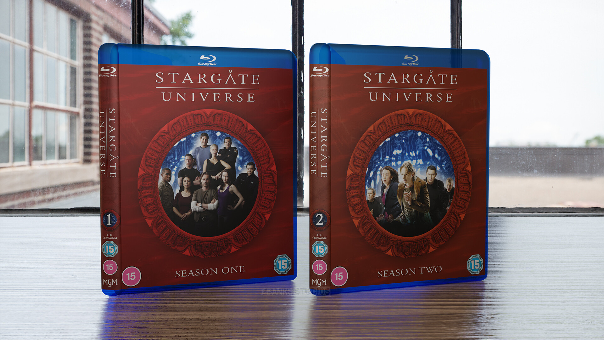 ArtStation - Stargate: Universe - Seasons 1 & 2 Custom Blu-ray Covers