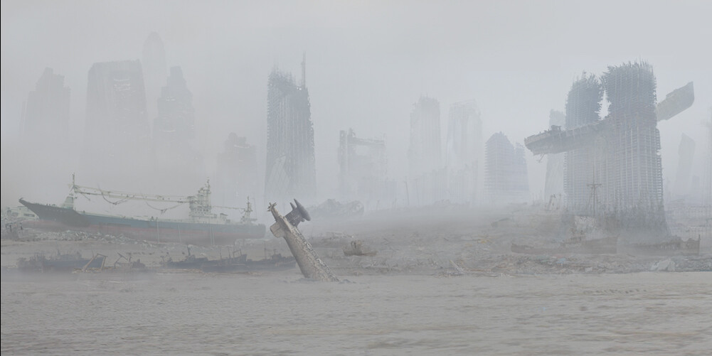 ArtStation - Flood Matte Painting