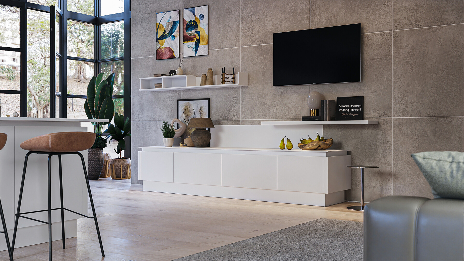 ArtStation - Kitchen. 3d visualisation. Commercial work for the factory.