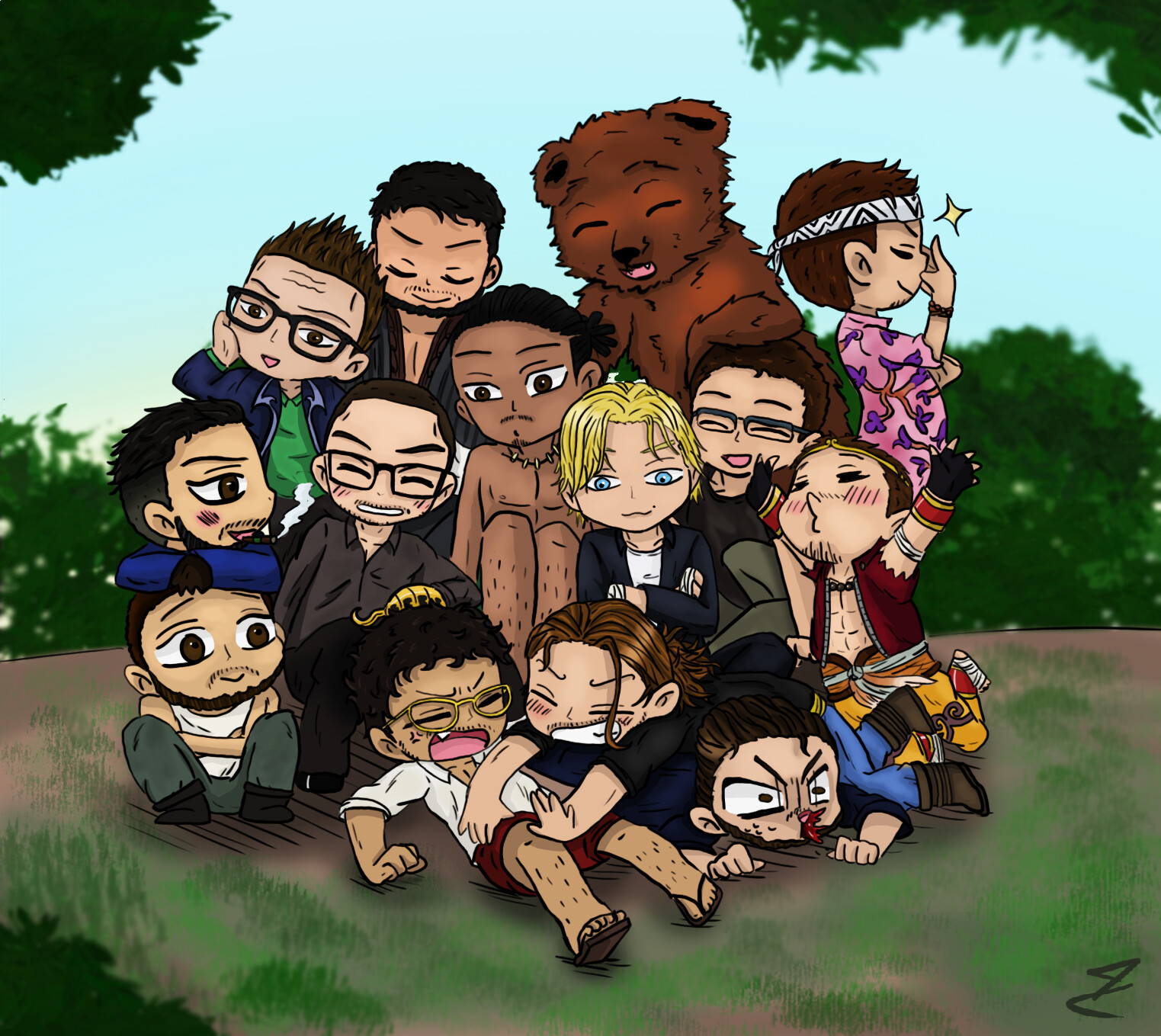 ArtStation - Chibis Chacaux