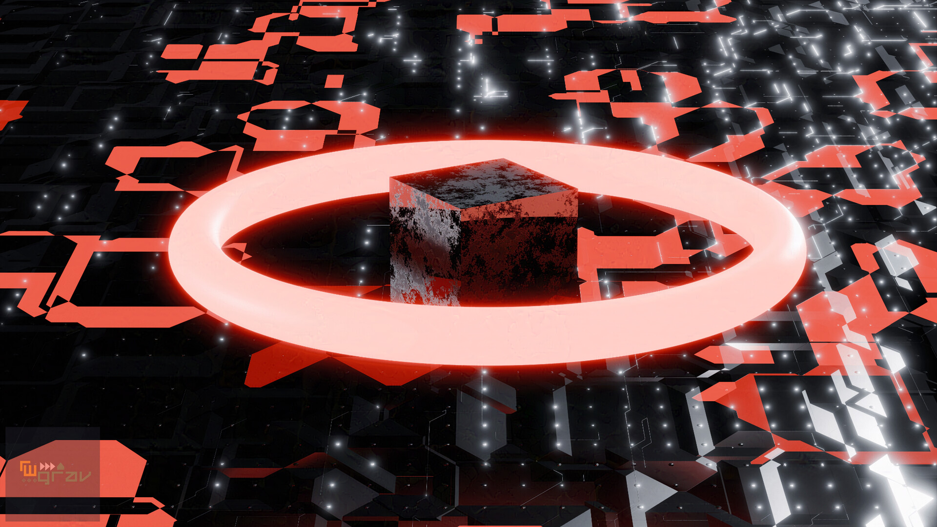 ArtStation - cube with light