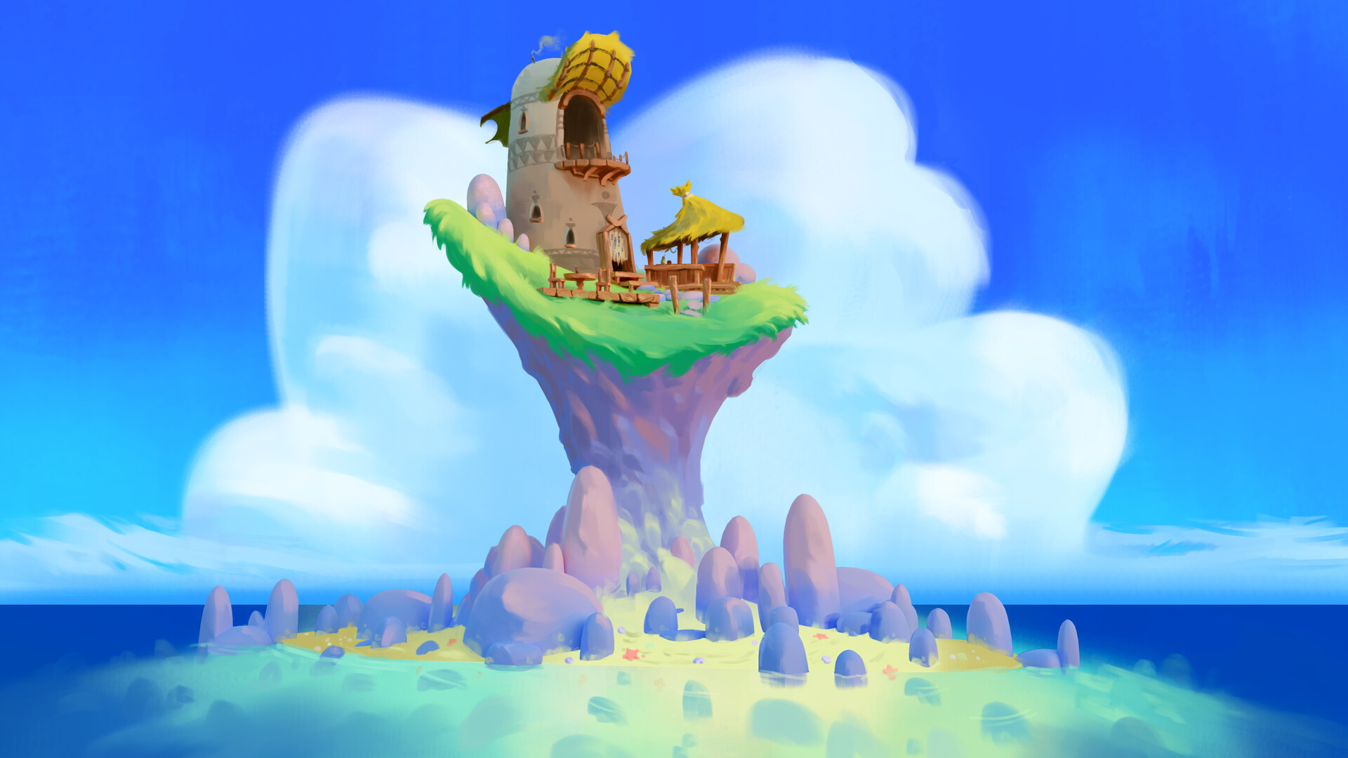 ArtStation - Beach House