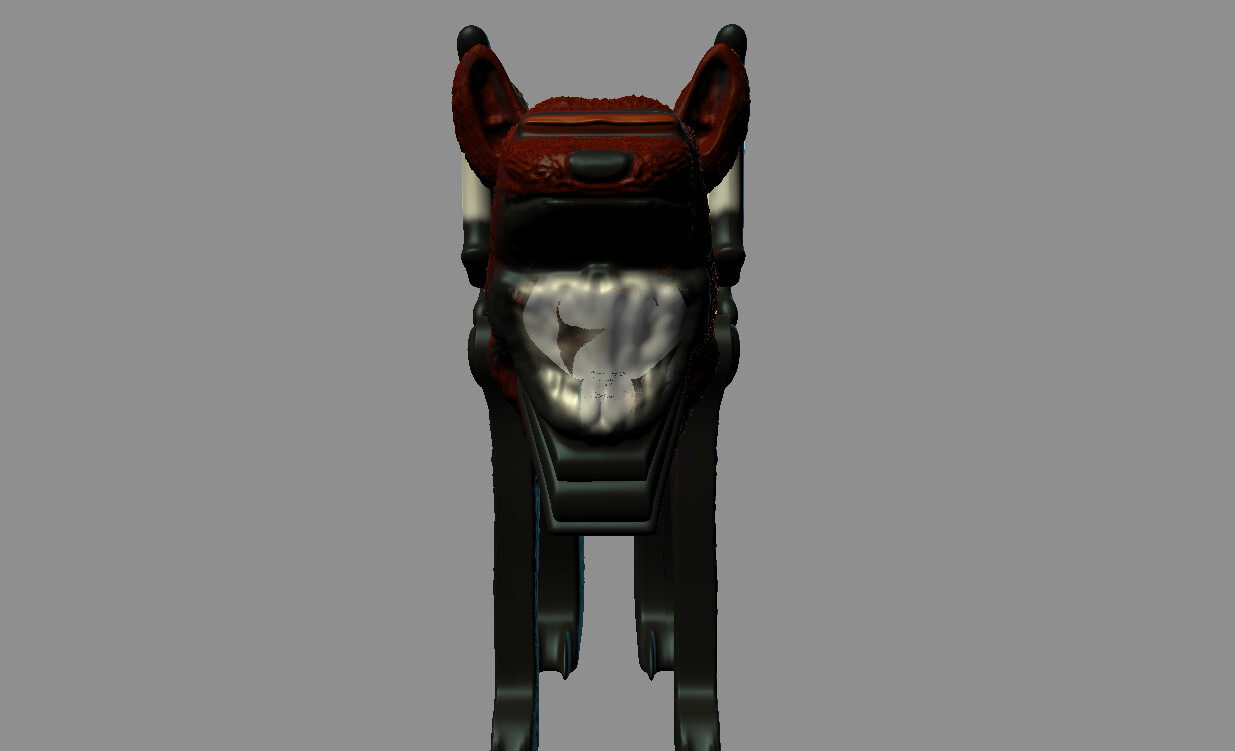 Abraham Estrada - Kubbi-13 photorealistic Creature Asset