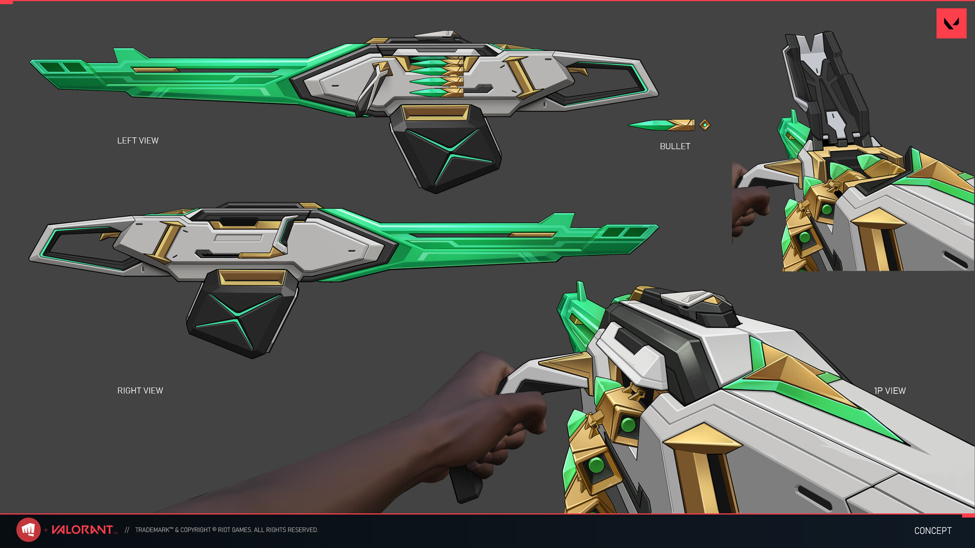 Daniel Zhao - Valorant COMET Skinline Ghost/Odin