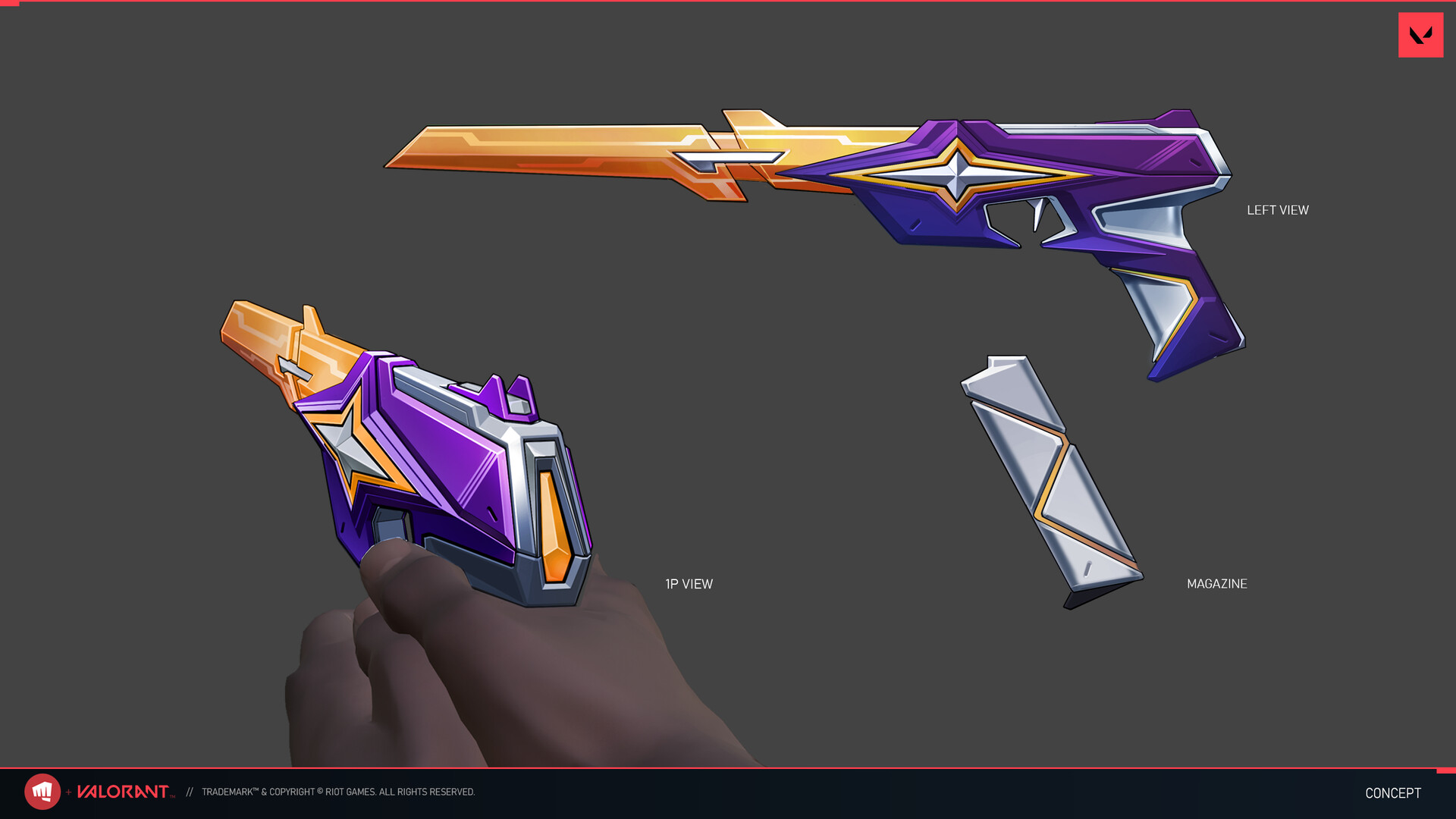 Daniel Zhao - Valorant COMET Skinline Ghost/Odin